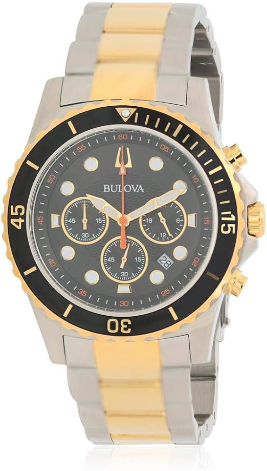 Amazon.com: Bulova Men's Classic Sport 6-Hand Chronograph Quartz Watch ...