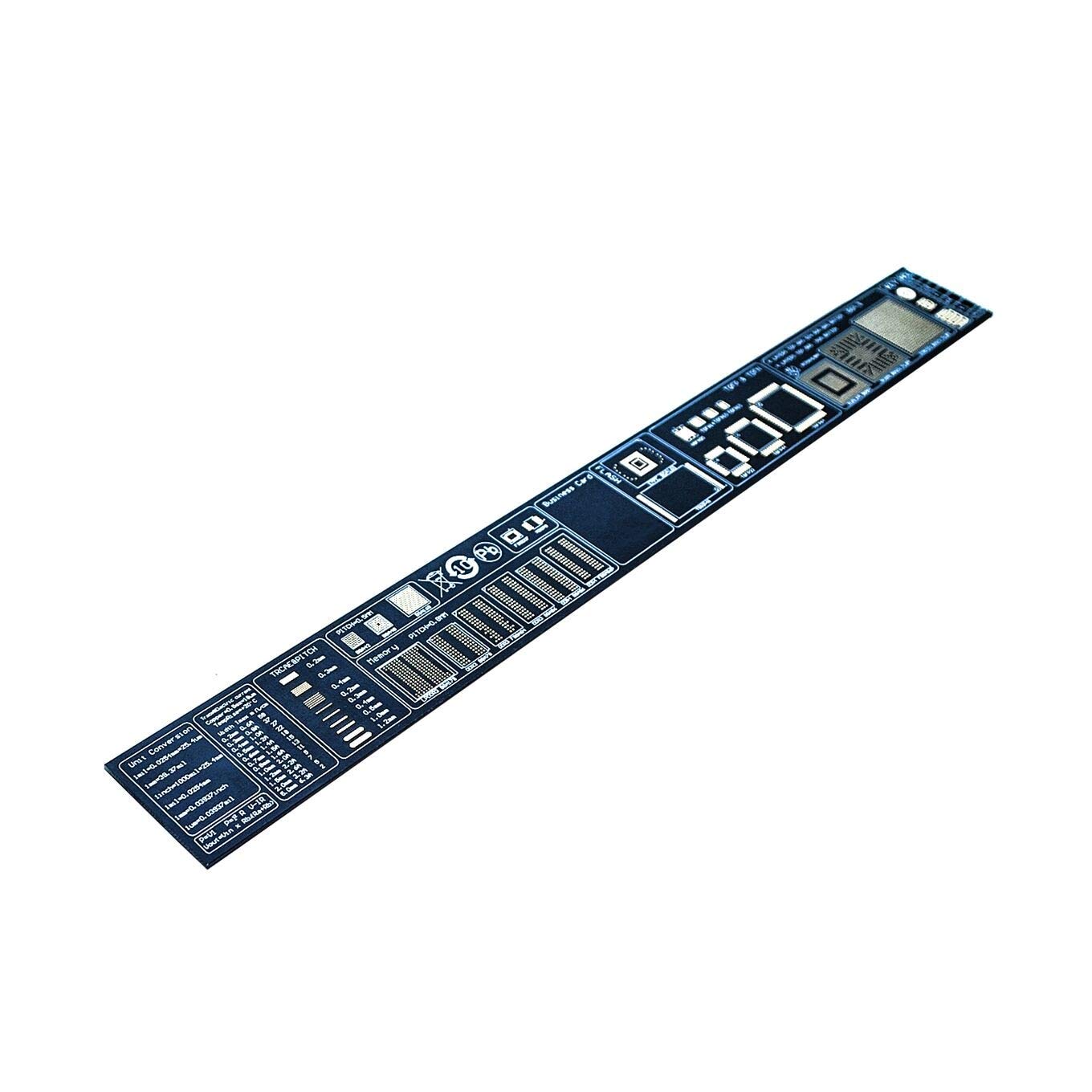 30cm Multifunctional PCB Ruler EDA Measuring Tool Chip IC Electronic ...