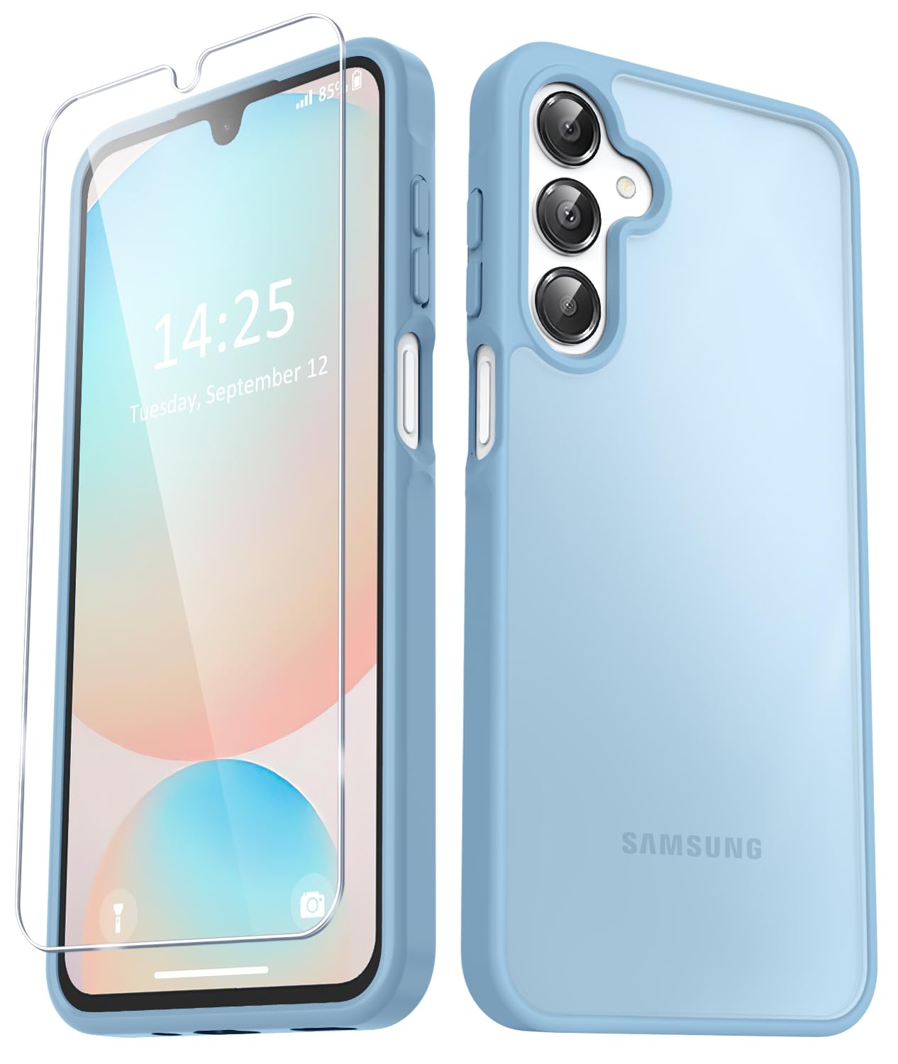 Amazon.com: YENAPOON for Samsung Galaxy A16 5G Case, Matte Phone Case ...