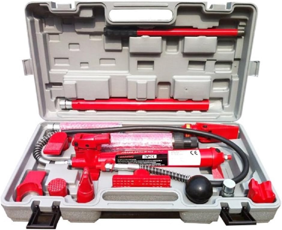 Hydraulic Power Car Van Jack Body Porta Frame Repair Kit Auto Car Tool ...