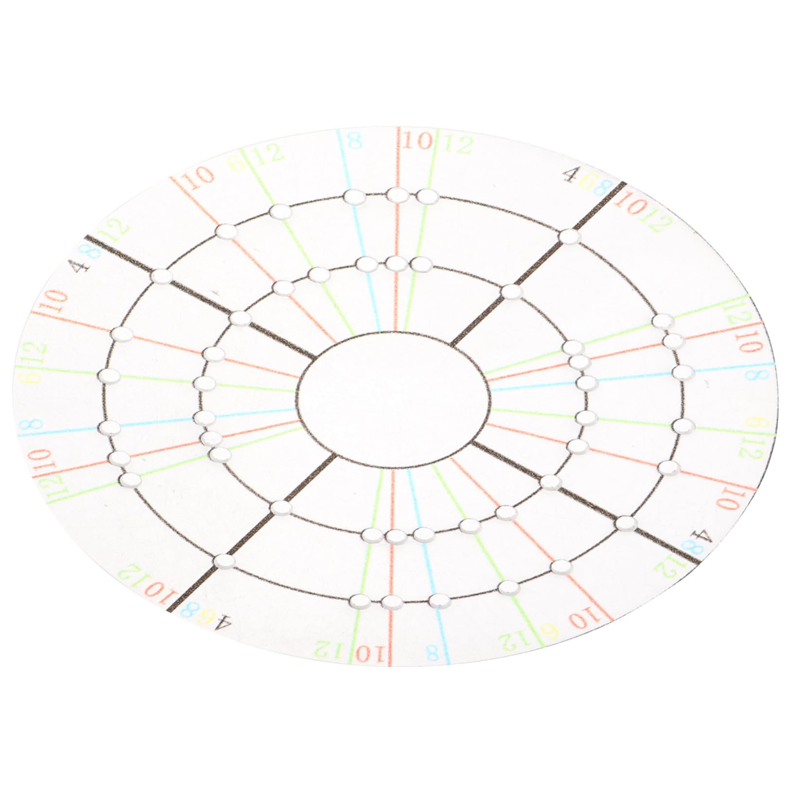 Amazon.com: SEWACC Ceramic Round Divider Pottery Circle Divider Pottery ...