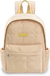 Amazon.com: Quilted Backpack for Women, Lightweight Small Soft Puffy ...