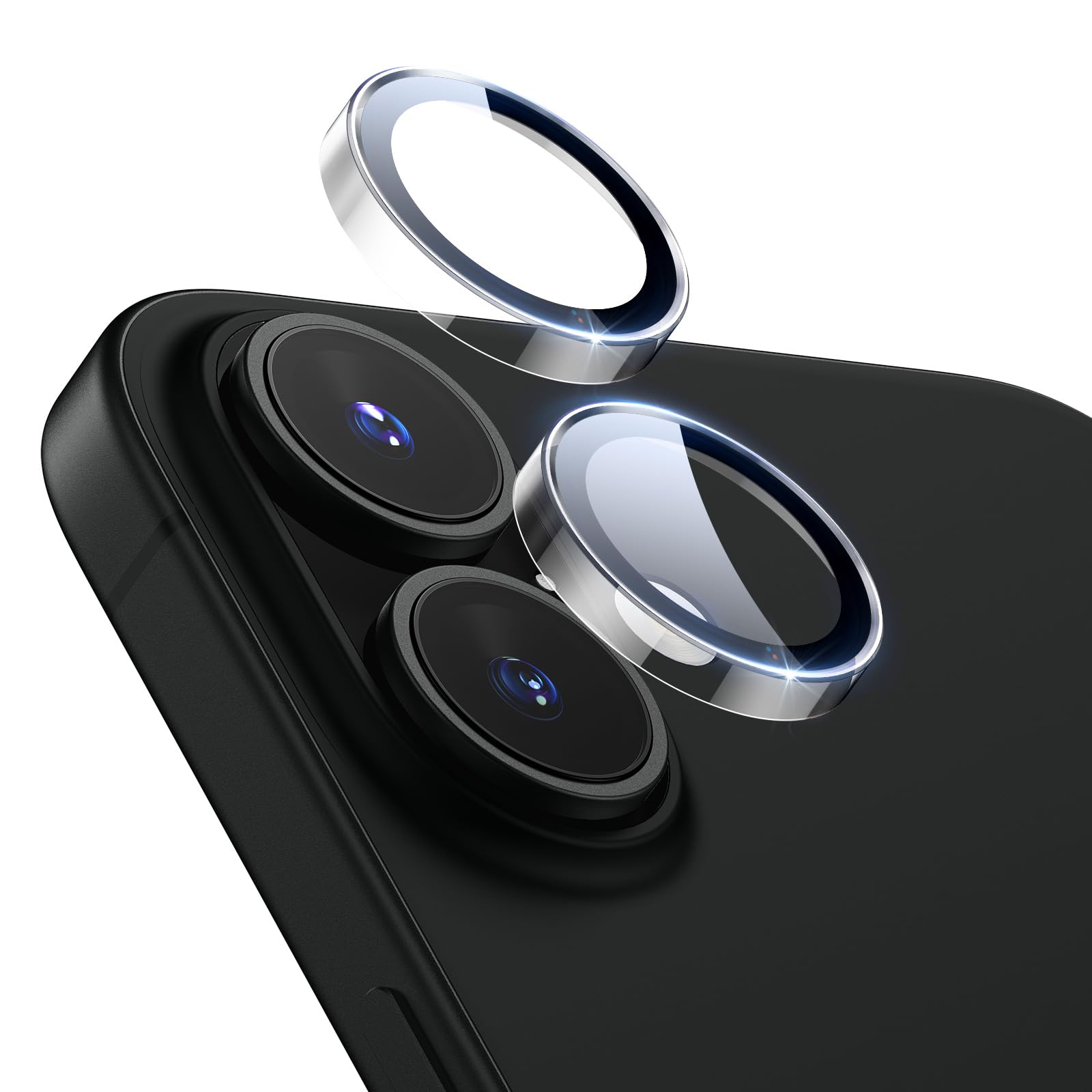 Amazon.com: ESR Camera Lens Protector for iPhone 16/16 Plus, Tough HD ...