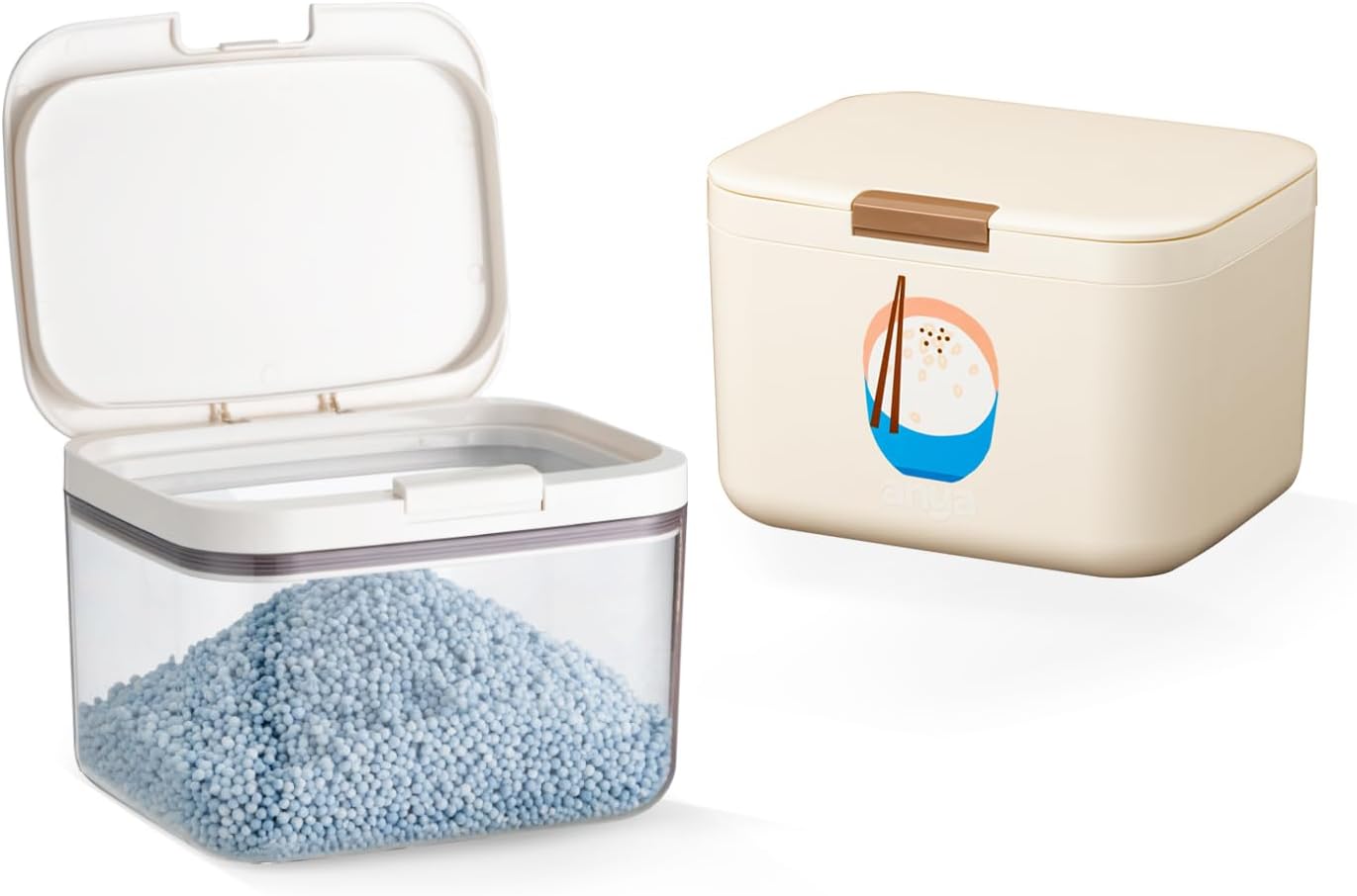 Amazon.com: LivLab Mker 2.8L+2.8L Laundry Detergent Dispenser with One ...