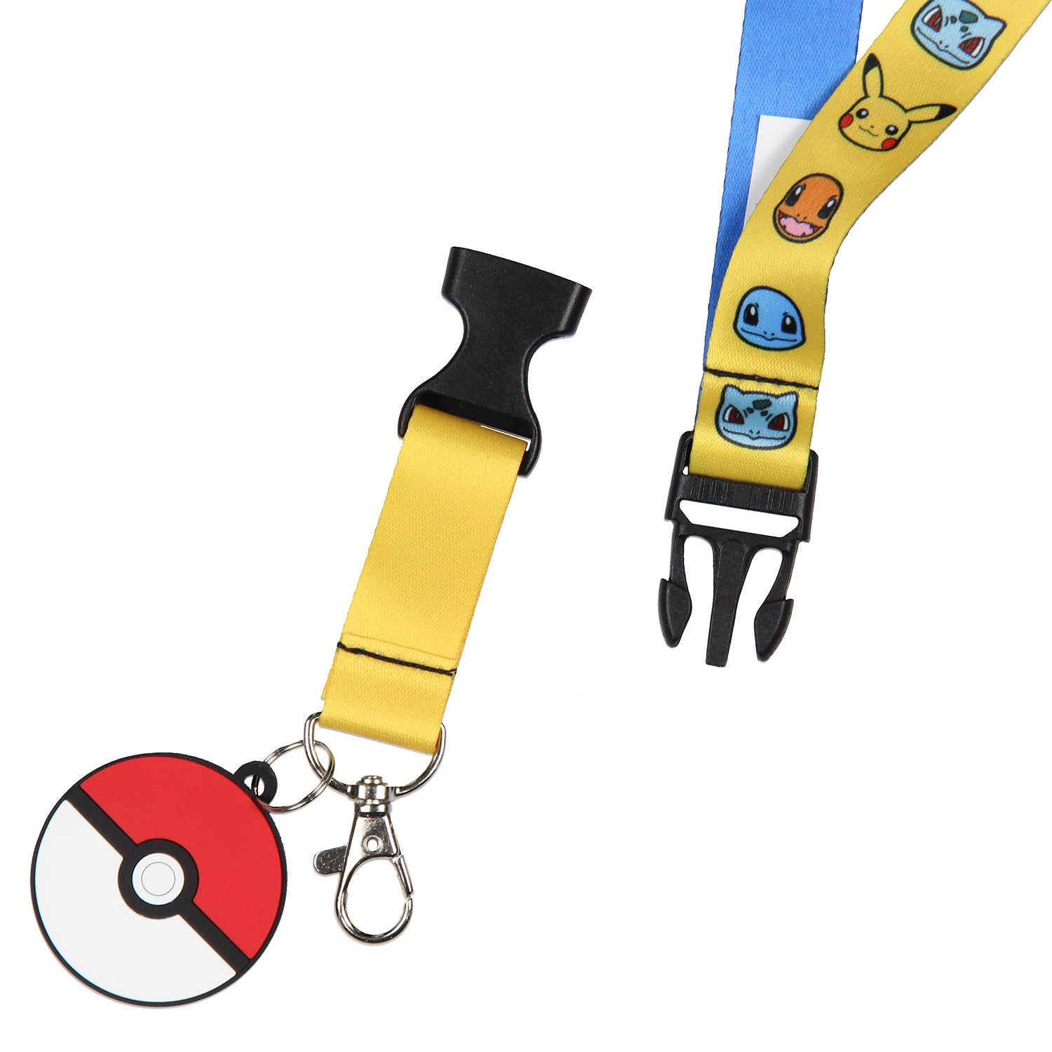 Snapklik.com : Pokemon Lanyard Gotta Catch Em All Pikachu Bulbasaur ...