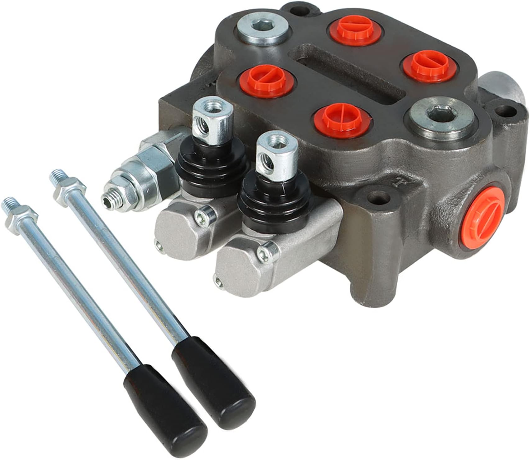 Amazon.com: kimllier Hydraulic Directional Control Valve 2 Spool 25 GPM ...