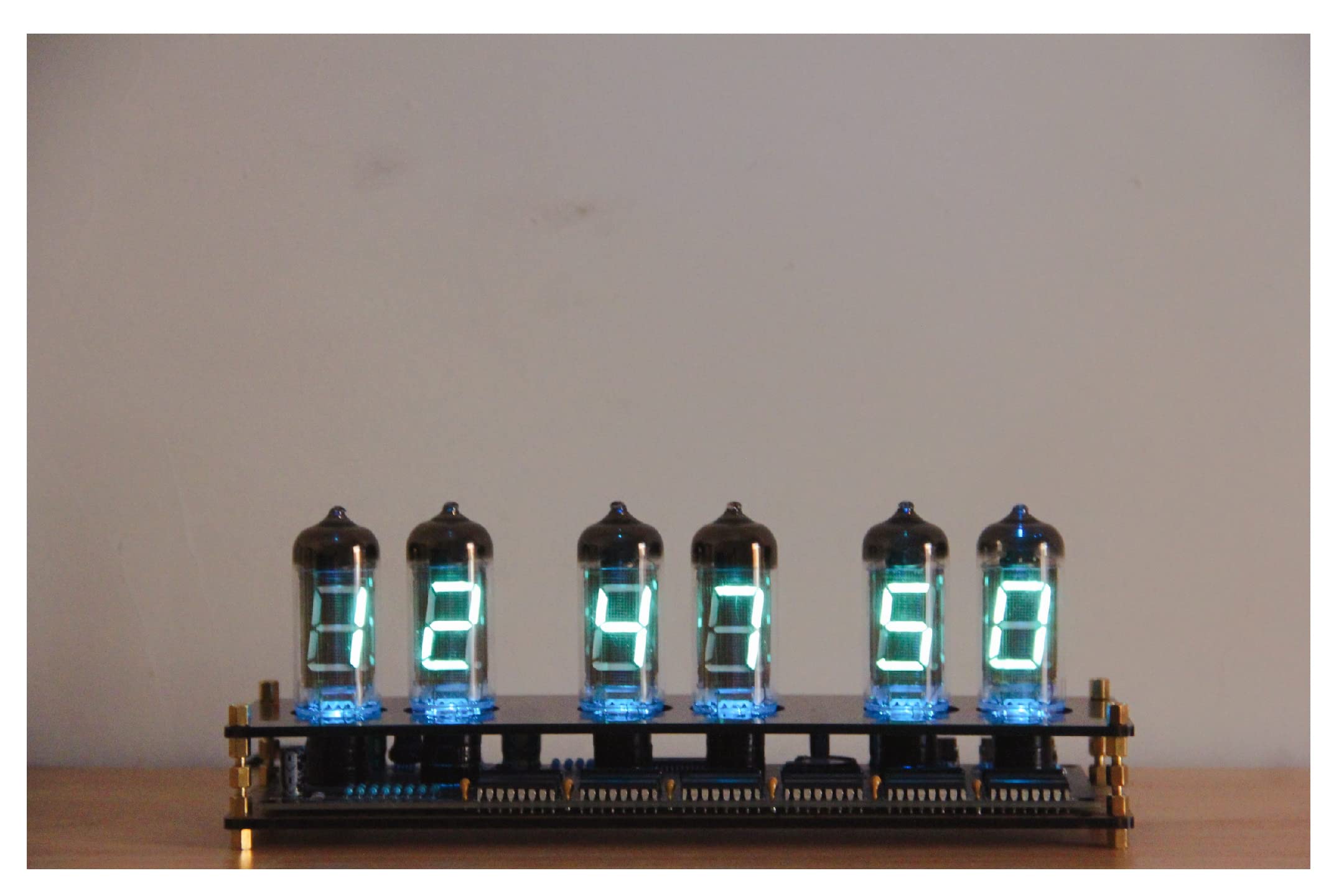 Vacuum Tube Clock Kit Vacuum Tube digi Clock - YouTube