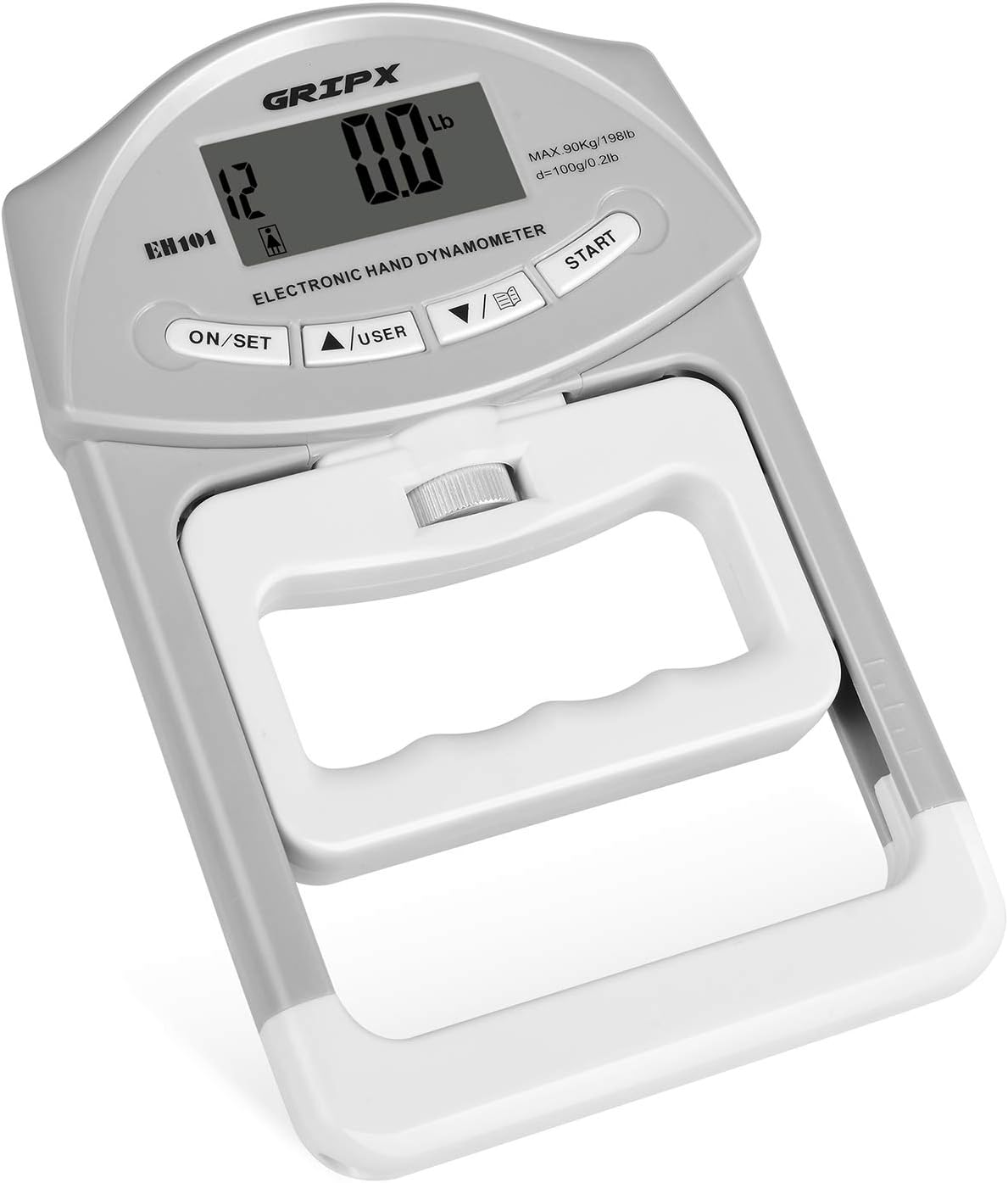 Amazon.com: Jamar Hydraulic Hand Dynamometer, Lightweight Max Force ...