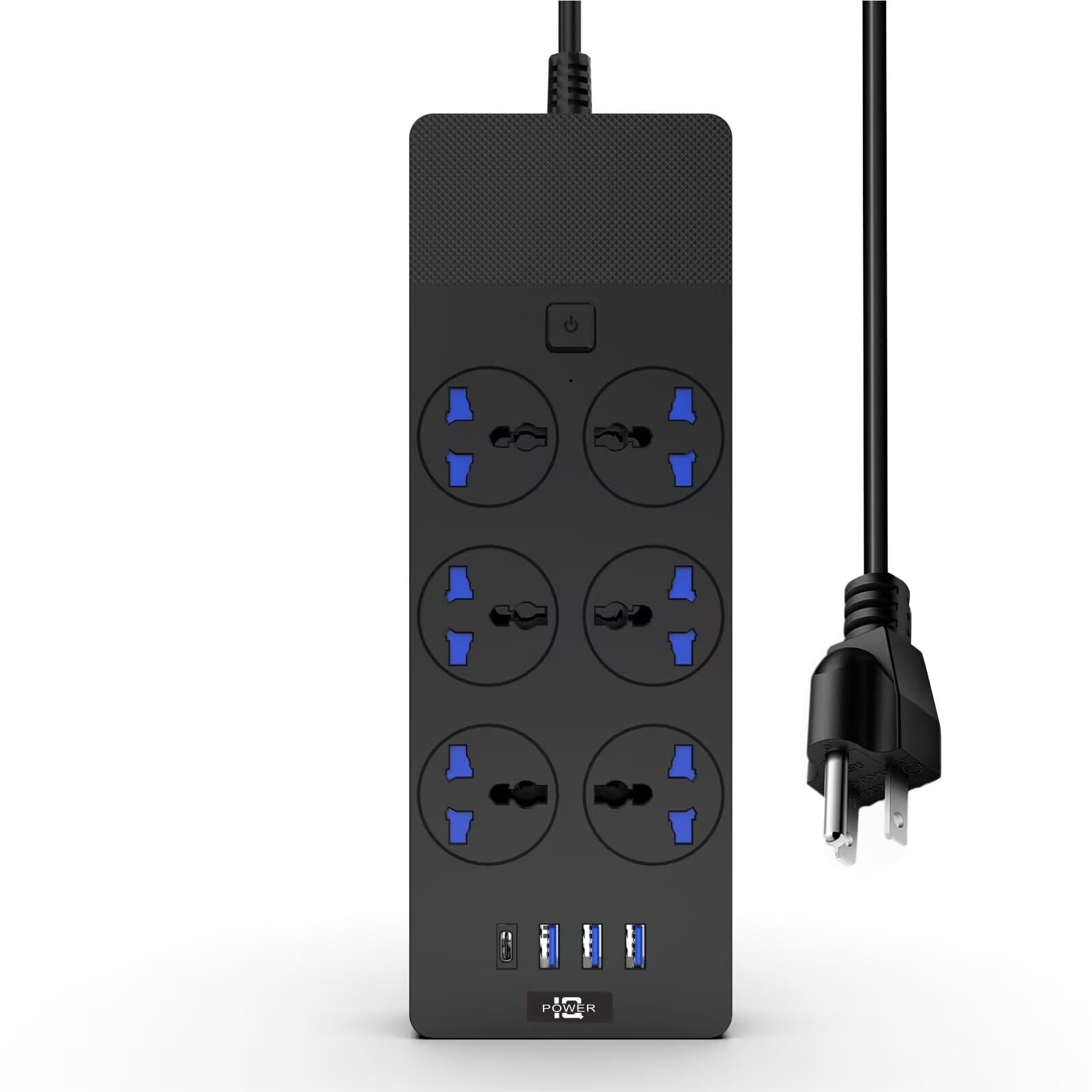 Amazon.com: Universal Power Strip with USB and Type C, 6 Outlet, 3 USB ...