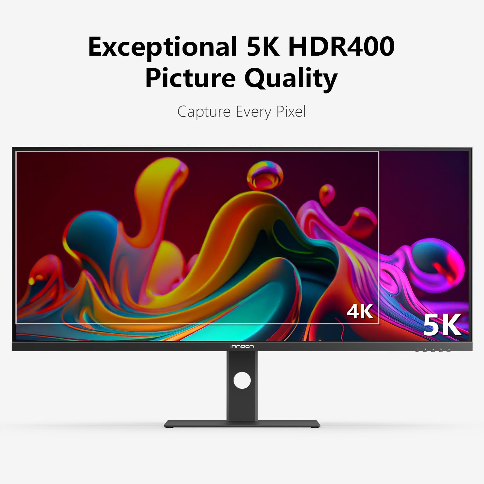 Snapklik.com : INNOCN 40 Inch 5K 5120 X 2160p Ultrawide Monitor For Laptop