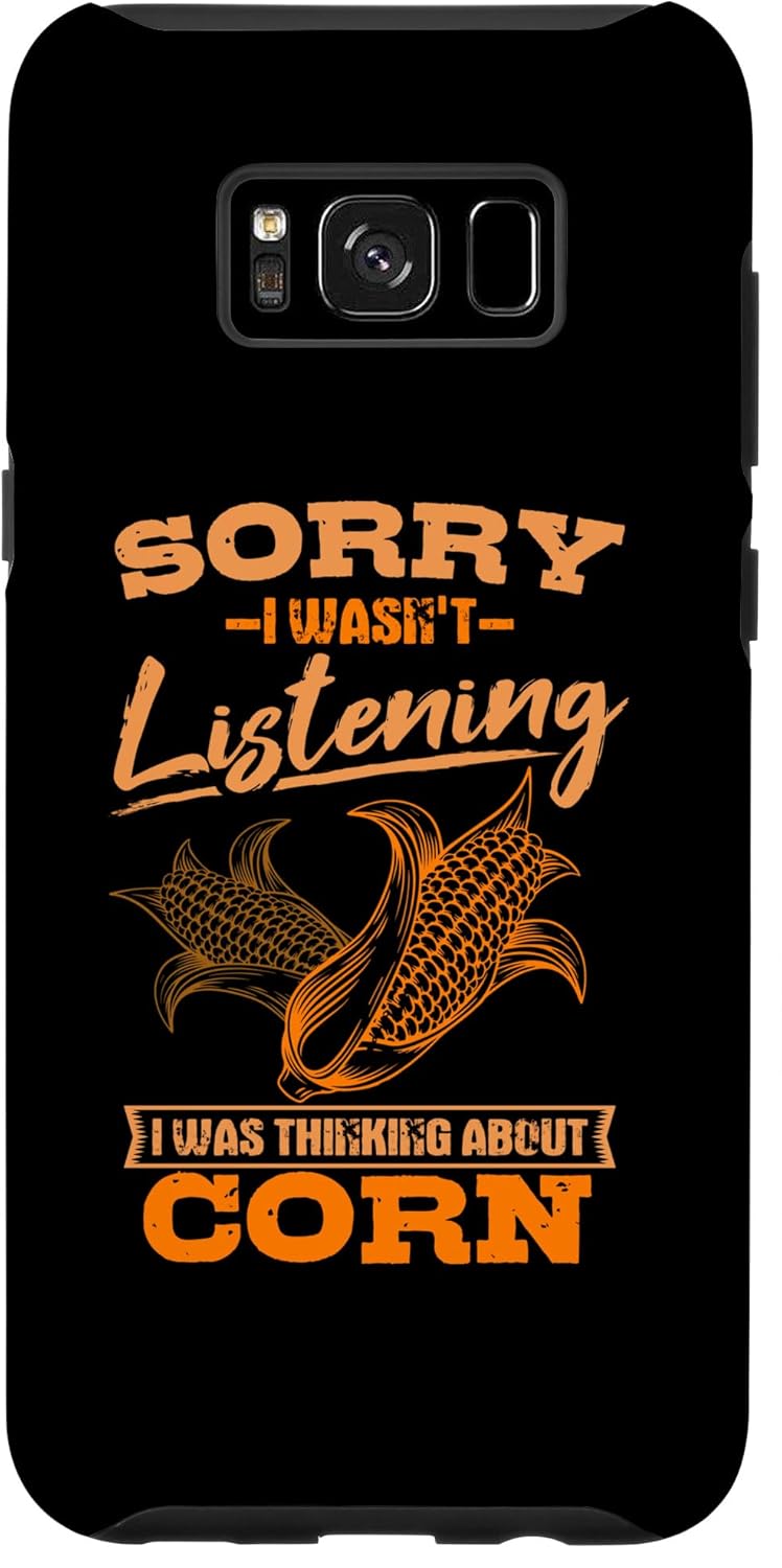 Amazon.com: Galaxy S8+ Corn Enthusiast Cereal Grain Grower Farmer Maize ...