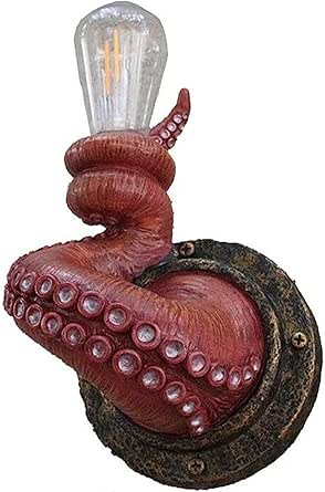 Jadssox Monster Tentacle Wall Light Reading Lamp Creative Octopus Wall ...