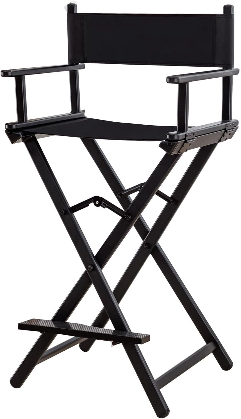 Amazon.com: TABU Foldable Makeup Artist Chair,Portable Tall Vanity ...