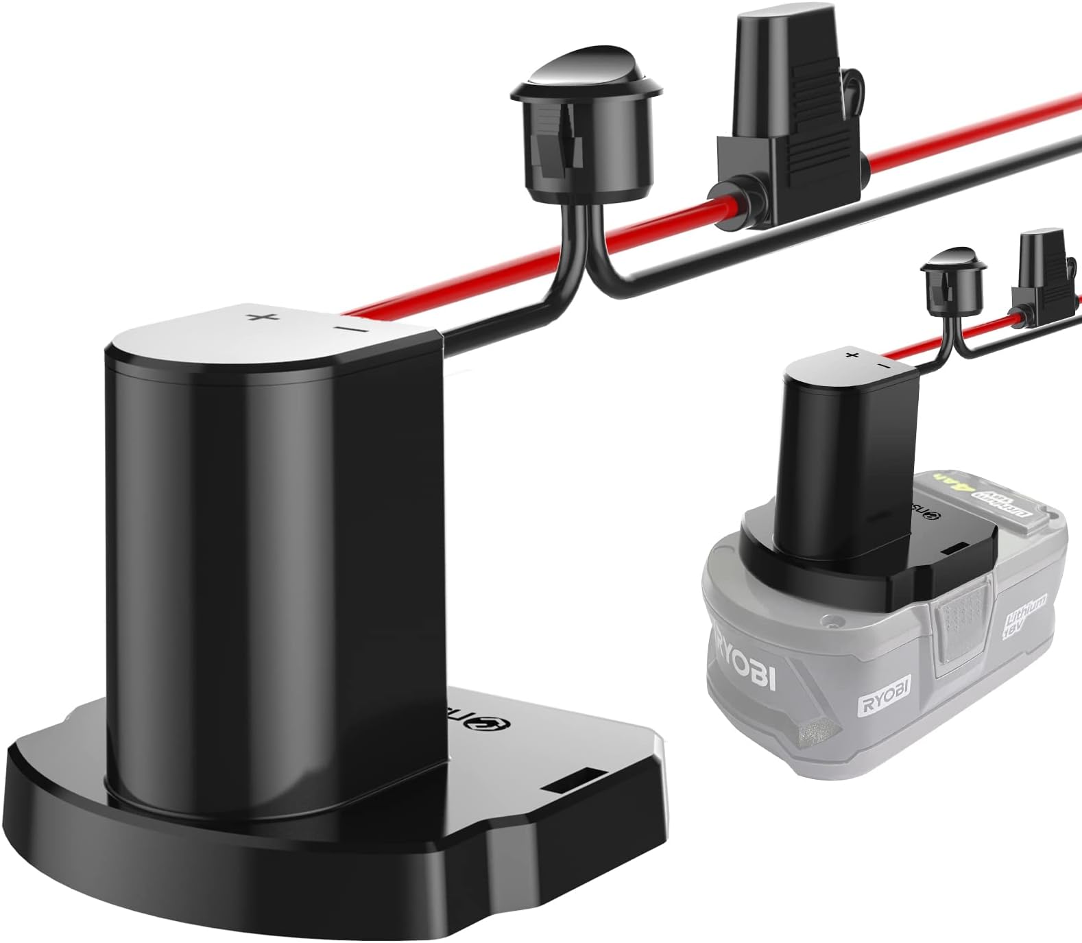 Amazon.com: 10AWG Adapter for 40V Ryobi Lithium-ion Battery Dock Power ...
