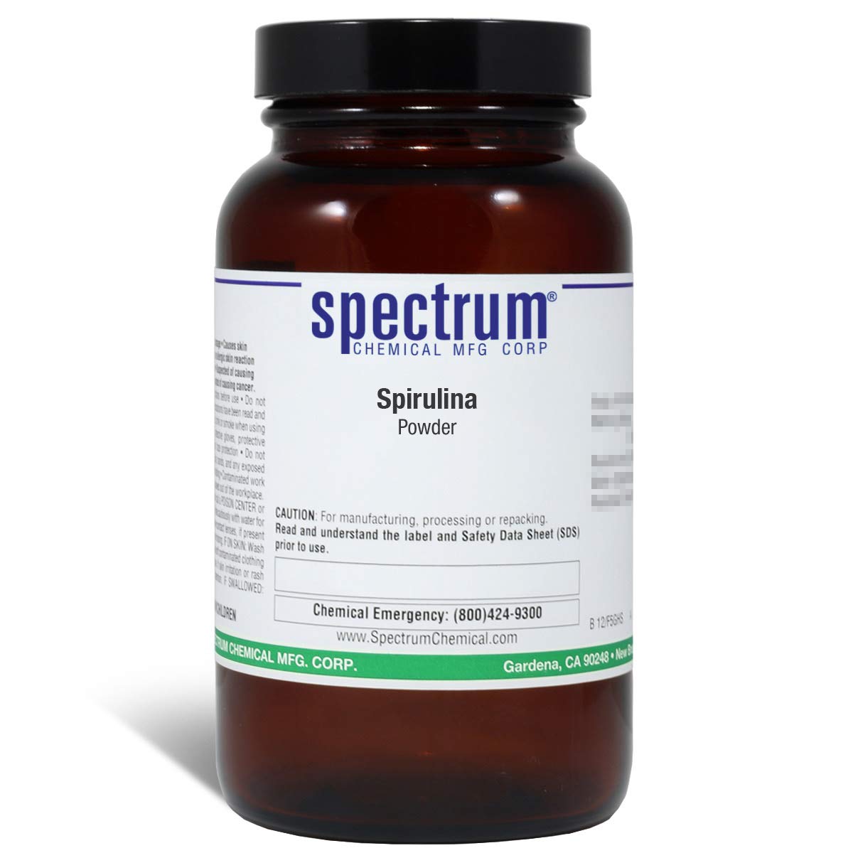 Spectrum S1493-100GM (SPFDB) Spirulina, Powder: Amazon.com: Industrial ...
