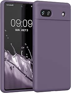 kwmobile Case Compatible with Google Pixel 6a Case - TPU Silicone Phone Cover with Soft Finish ...