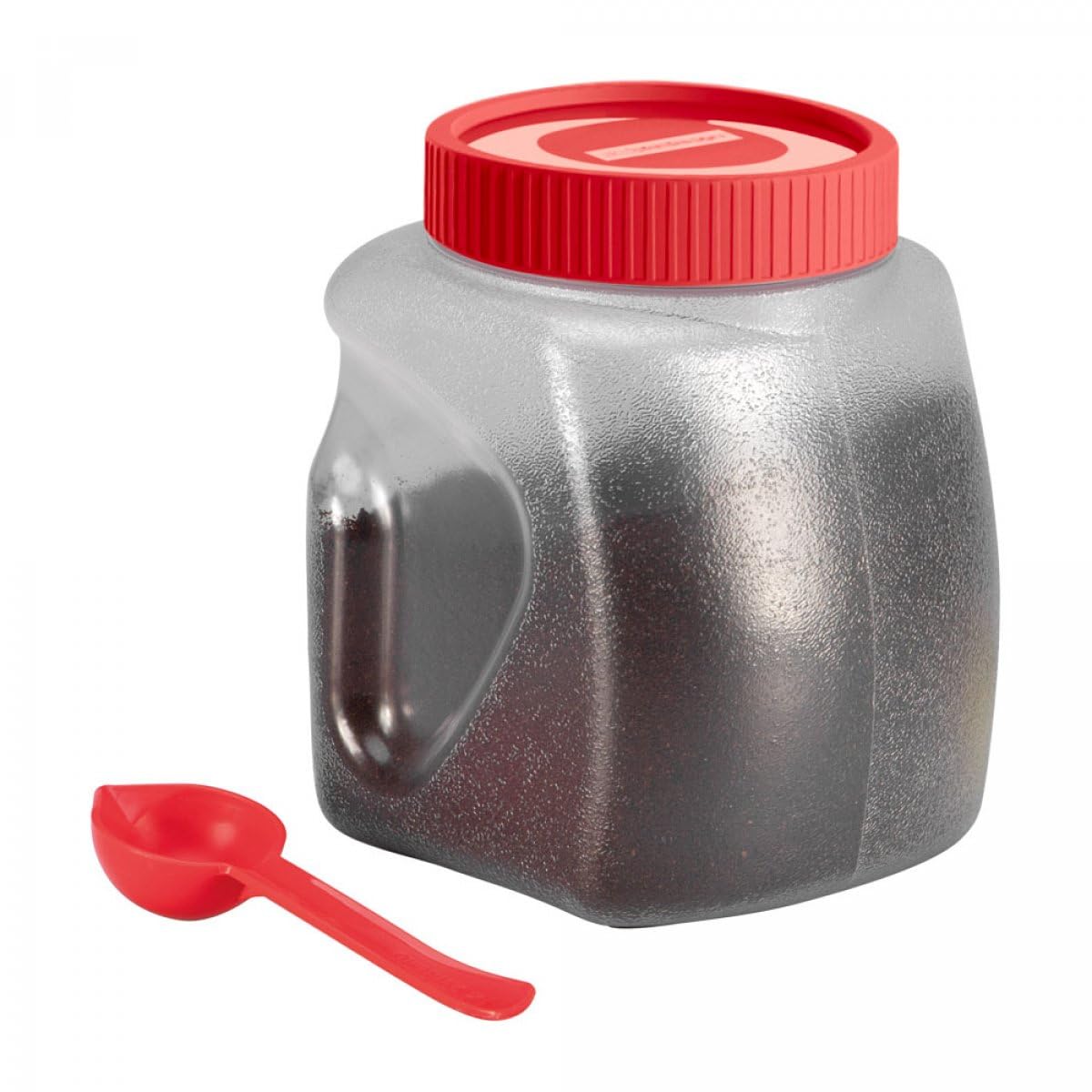 Plastic Coffee Can Storage Lot Of 2 Large 40.3 Oz. Folgers Empty