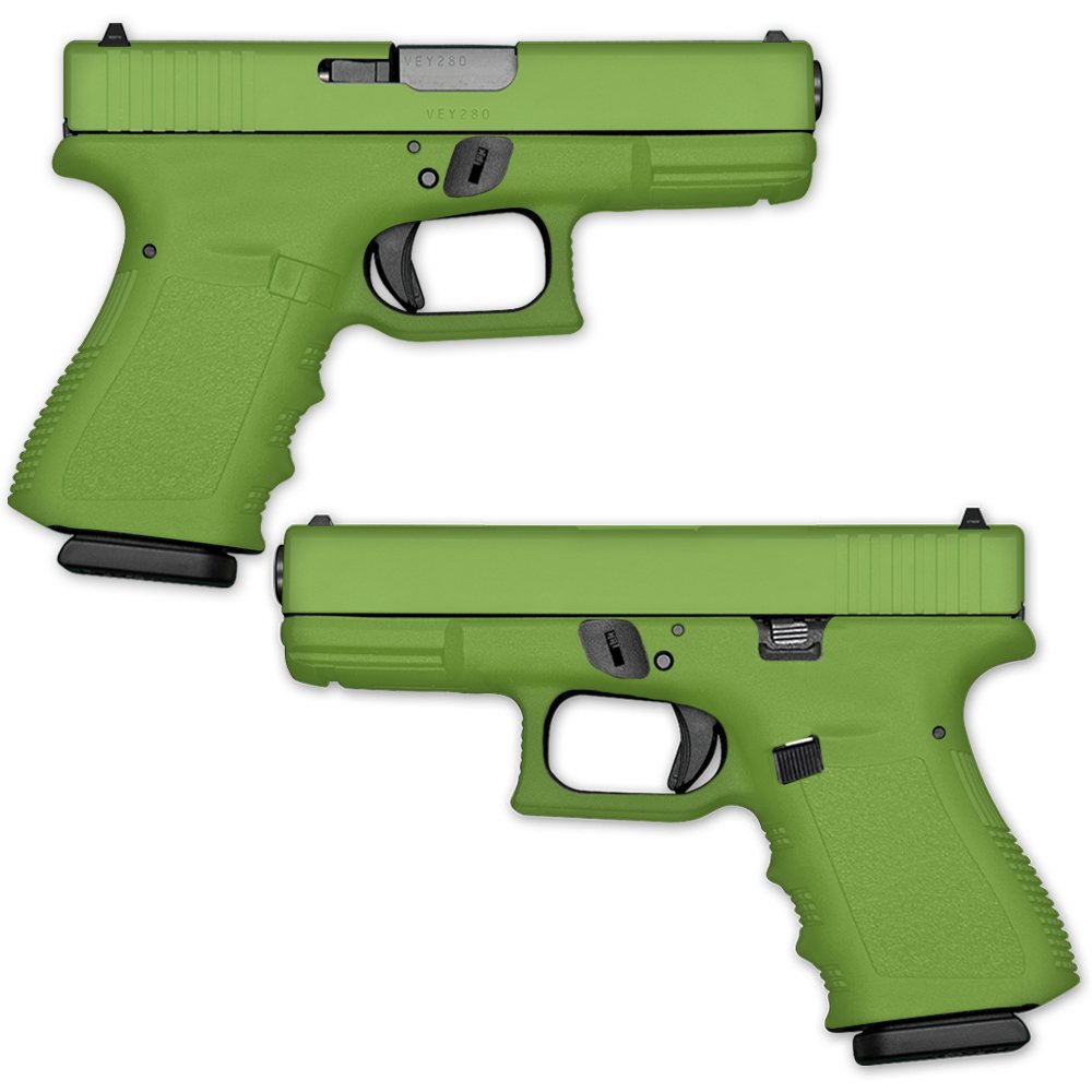 Lime Green Handgun