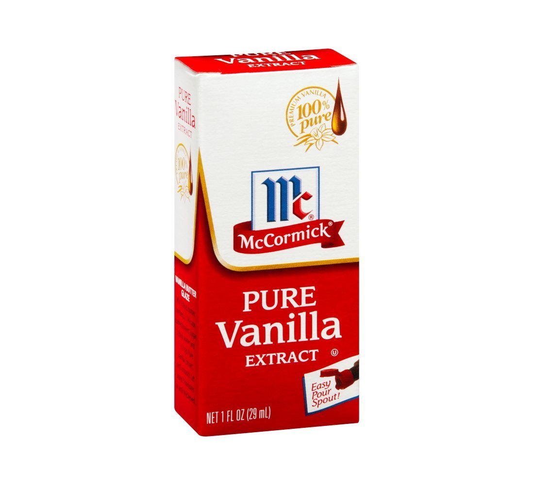 Amazon.com: McCormick Pure Vanilla Extract 1 oz (Pack of 12) : Grocery ...