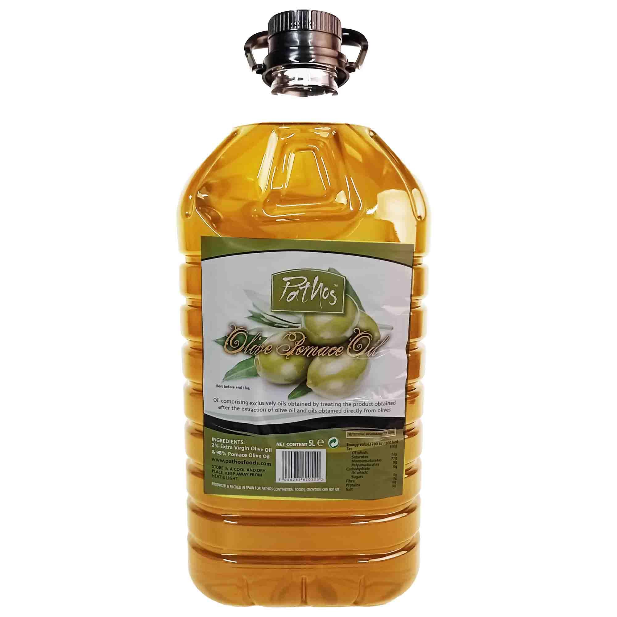 Buy Pomace Olive Oil 5L - Spanish Cooking Oil Aceite de Orujo de Oliva ...