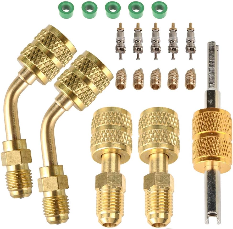 Amazon.com: R410a Adapter for Mini Split System, 5/16 Inch SAE Female ...