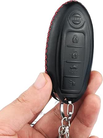 Amazon.com: Cadtealir Italian Leather Key Fob Cover Case compatible ...