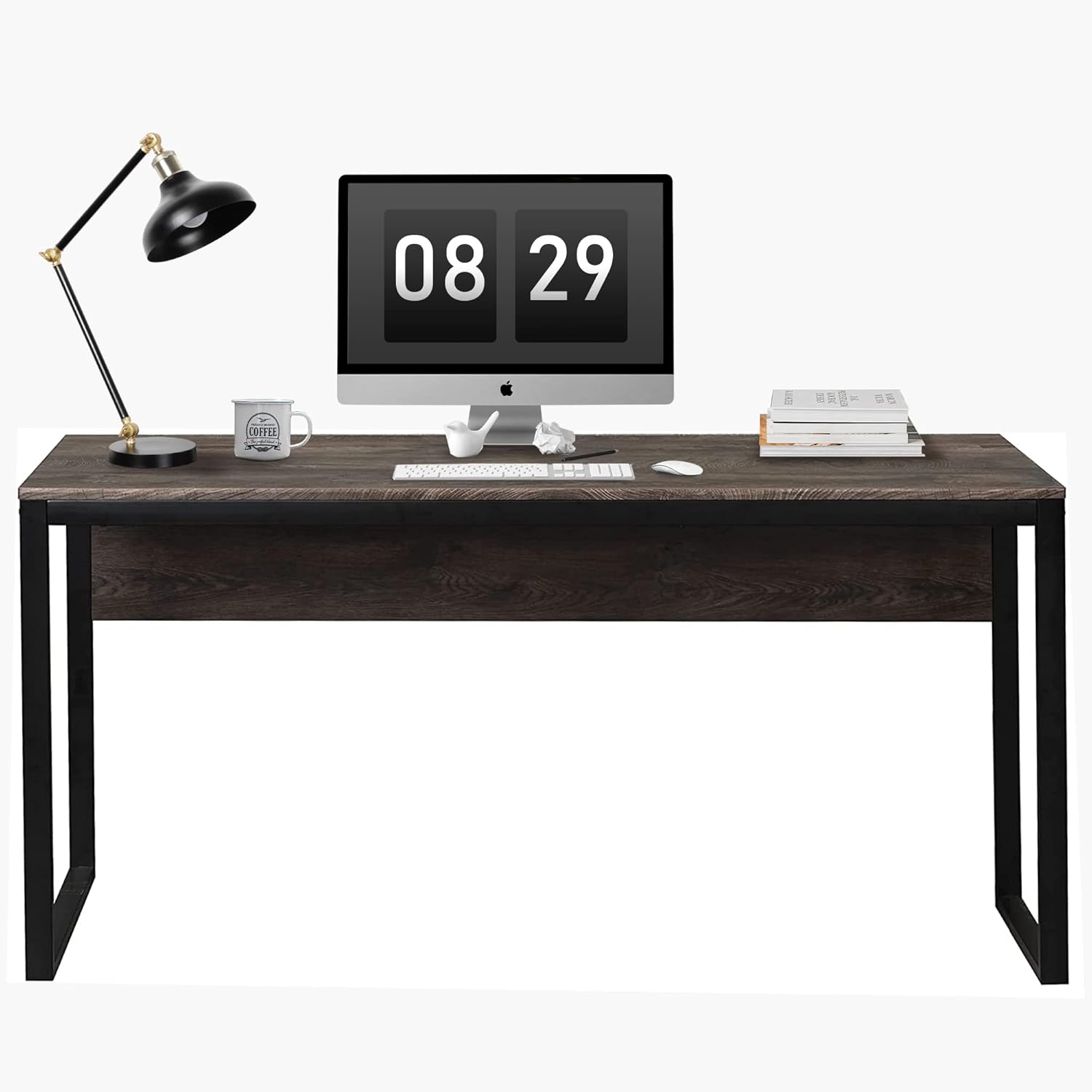 Amazon.com: GOOD & GRACIOUS Computer Desk, Large Home Office Desk, Work ...