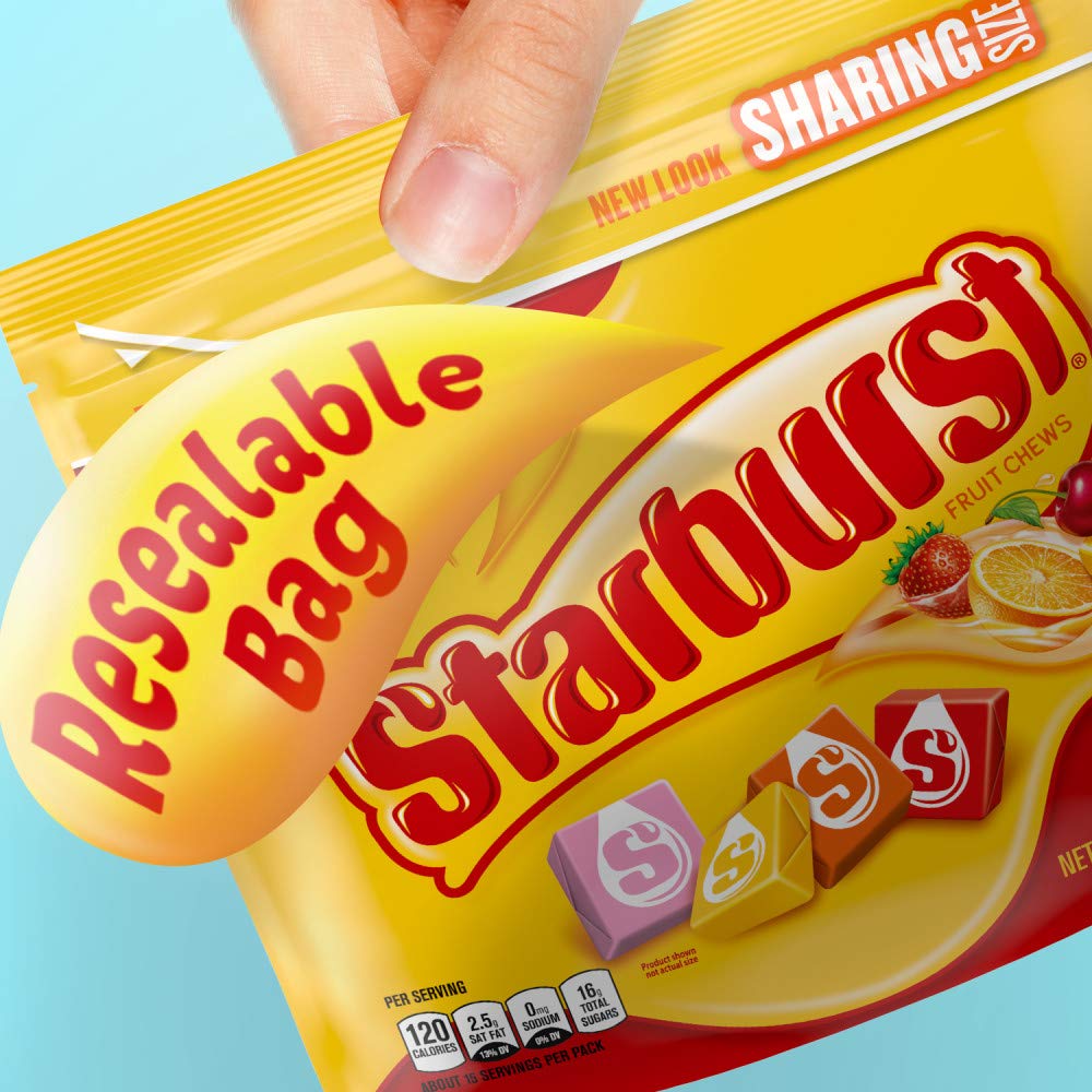 Jolly Ranchers STARBURST Chewy Candy, Sharing Size, Individually ...