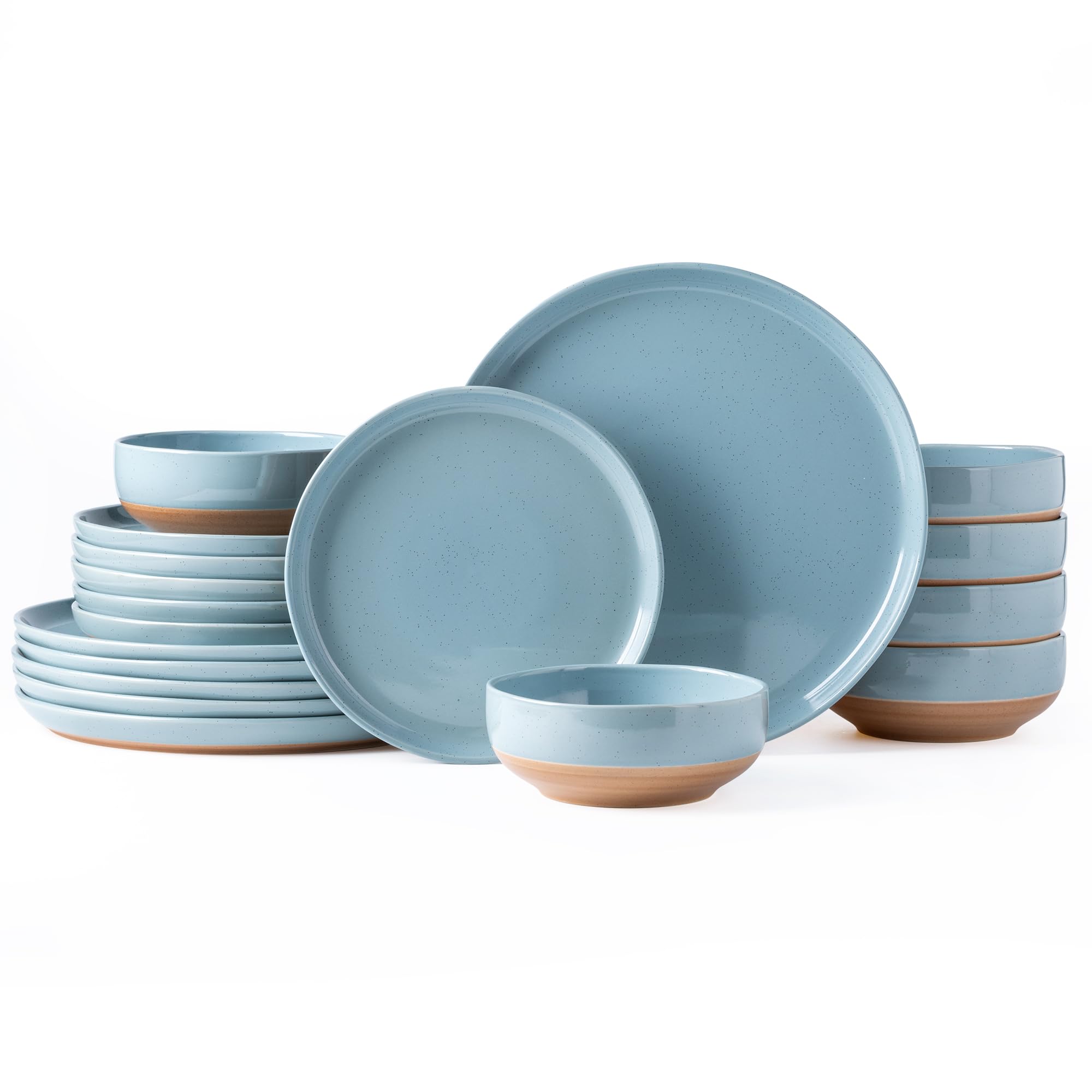Snapklik.com : AmorArc Ceramic Dinnerware Sets For 6, 18 Pieces ...