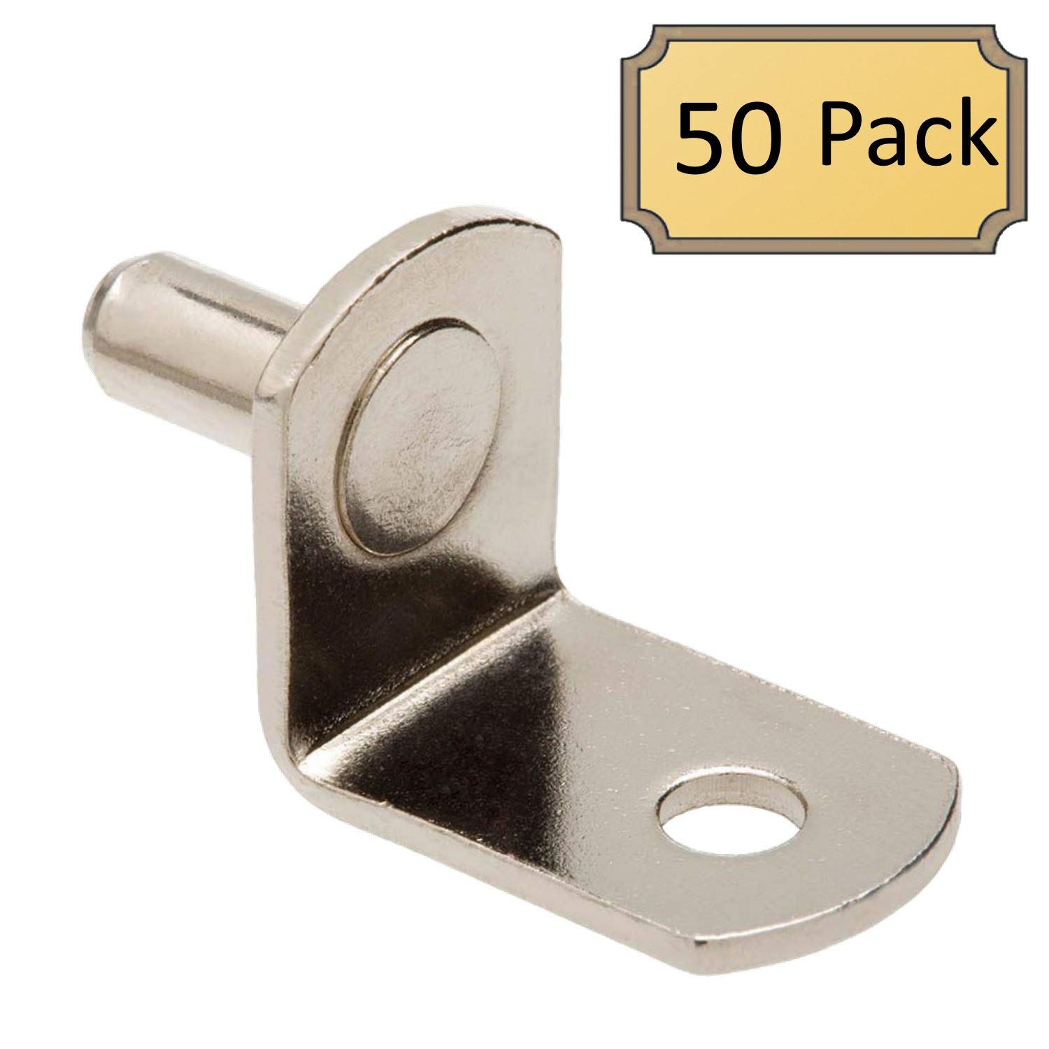 Cabinet Shelf Pegs POWERTEC QP1302 5mm Shelf Pegs 50 Pcs, L-Shaped ...