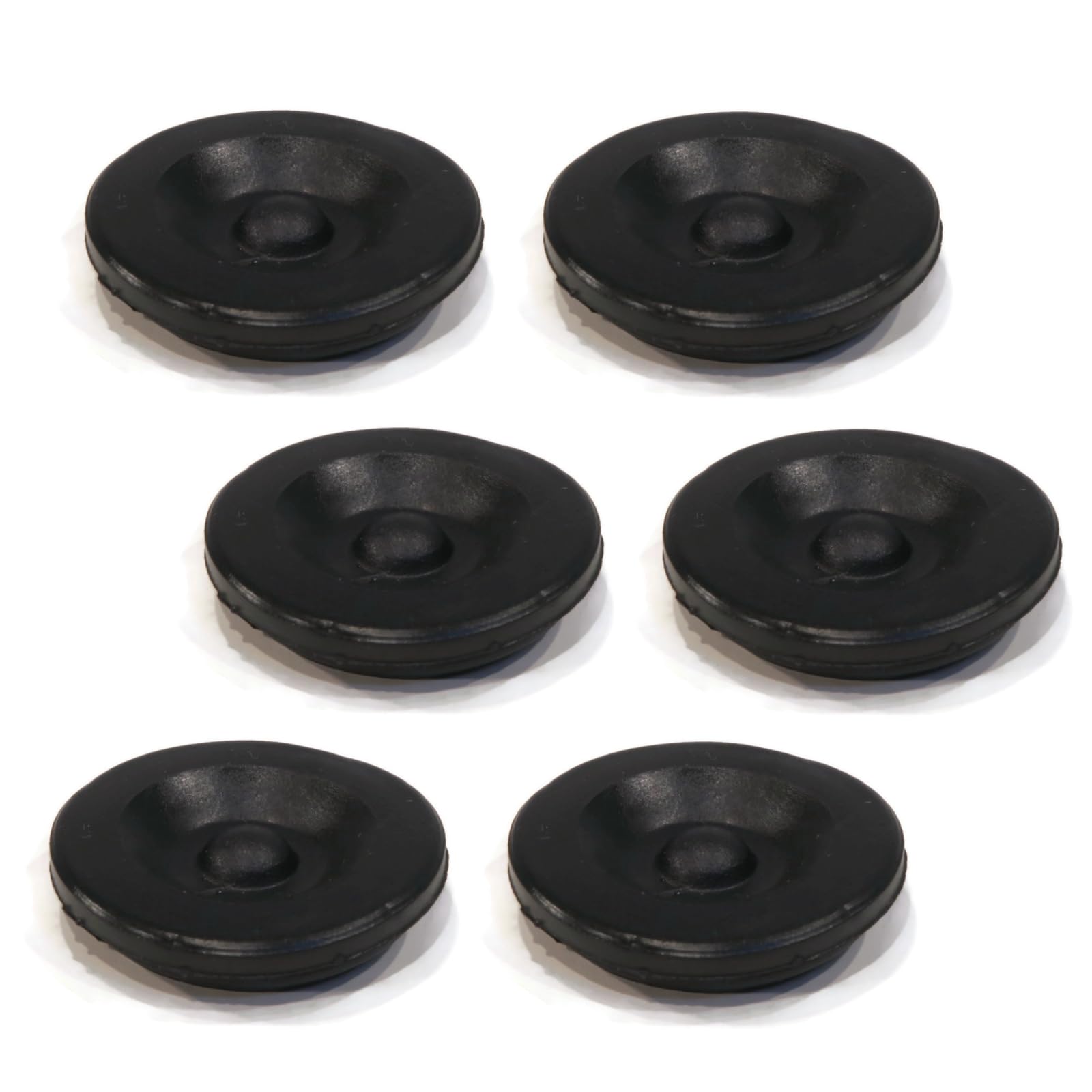 Amazon.com: The ROP Shop (6 New Rubber Grease Plug Hub Dust Caps for ...