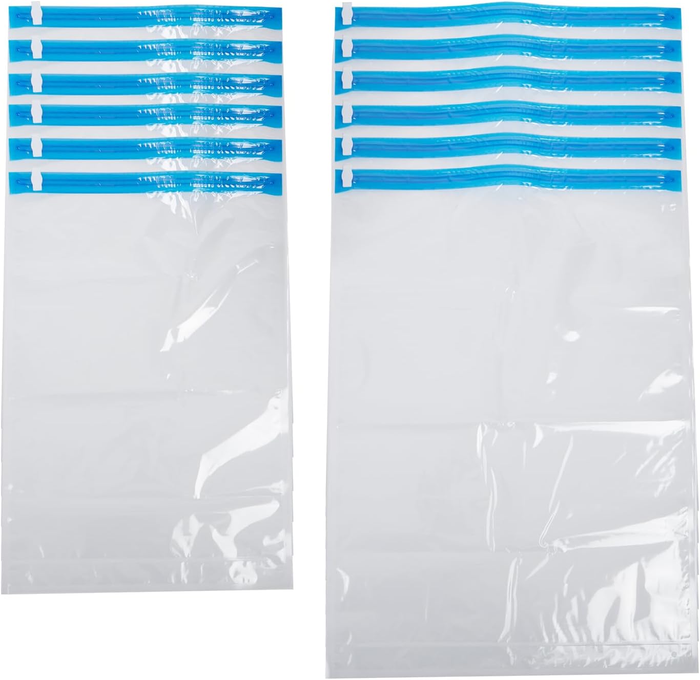 Amazon.com: Roll Up Storage Bags for Travel, 12 Pack (Medium 40x60cm ...