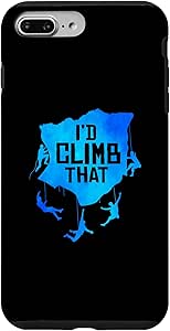 Amazon.com: iPhone 7 Plus/8 Plus I'd Climb That Rock Climbing ...