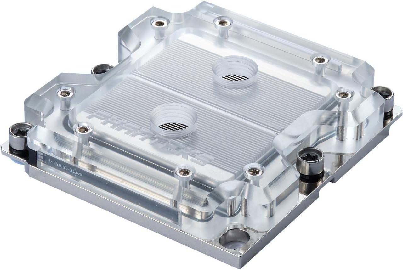 Amazon.com: Phanteks Glacier C3647i (PH-C3647i_02) CPU Water Block for ...