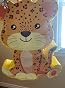 Amazon.com: Aoriher Leopard Piñata Cheetah Piñata with Blindfold and ...