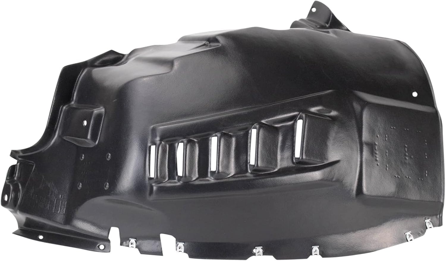 Amazon.com: TRQ Front Right Inner Fender Liner Black Passenger Side ...