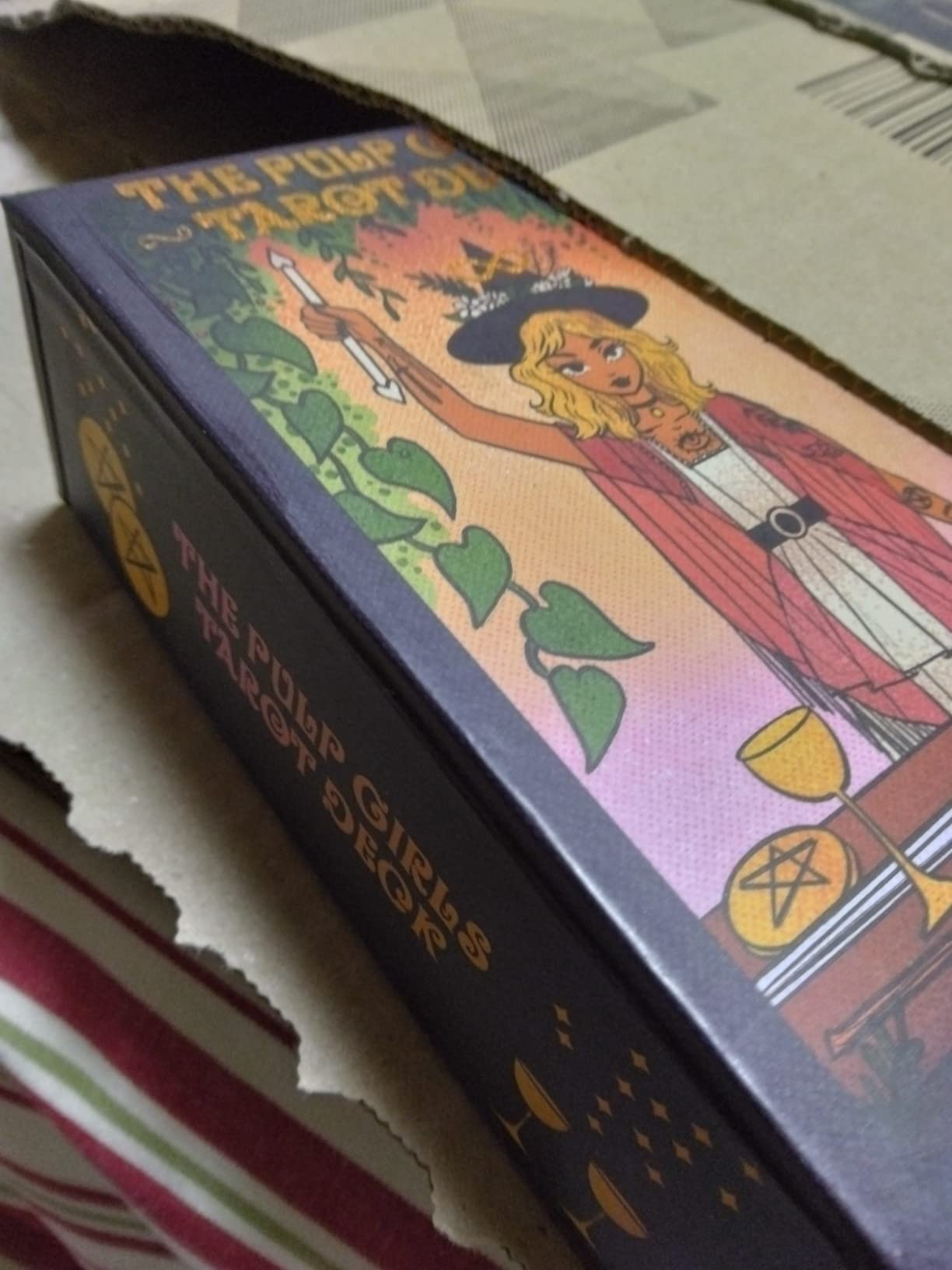 Amazon | The Pulp Girls Tarot Deck: A 78-Card Deck of Magic and ...