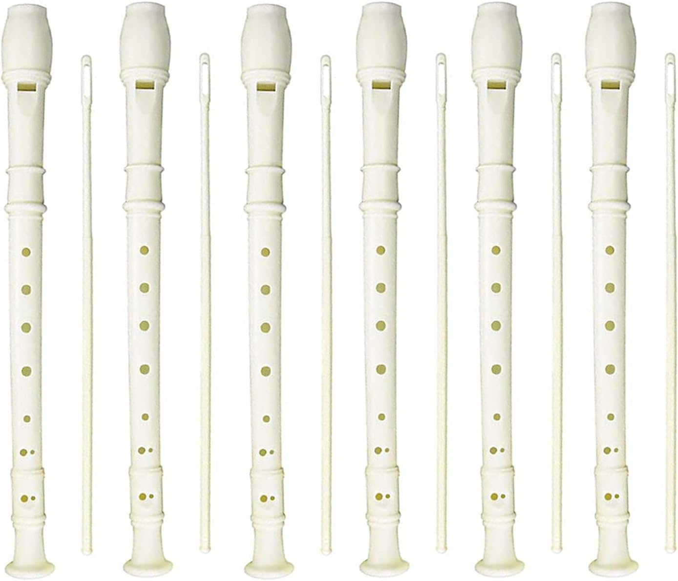 Amazon.com: SANNIX 3 Pack 8 Hole Soprano Descant Recorder Instrument ...