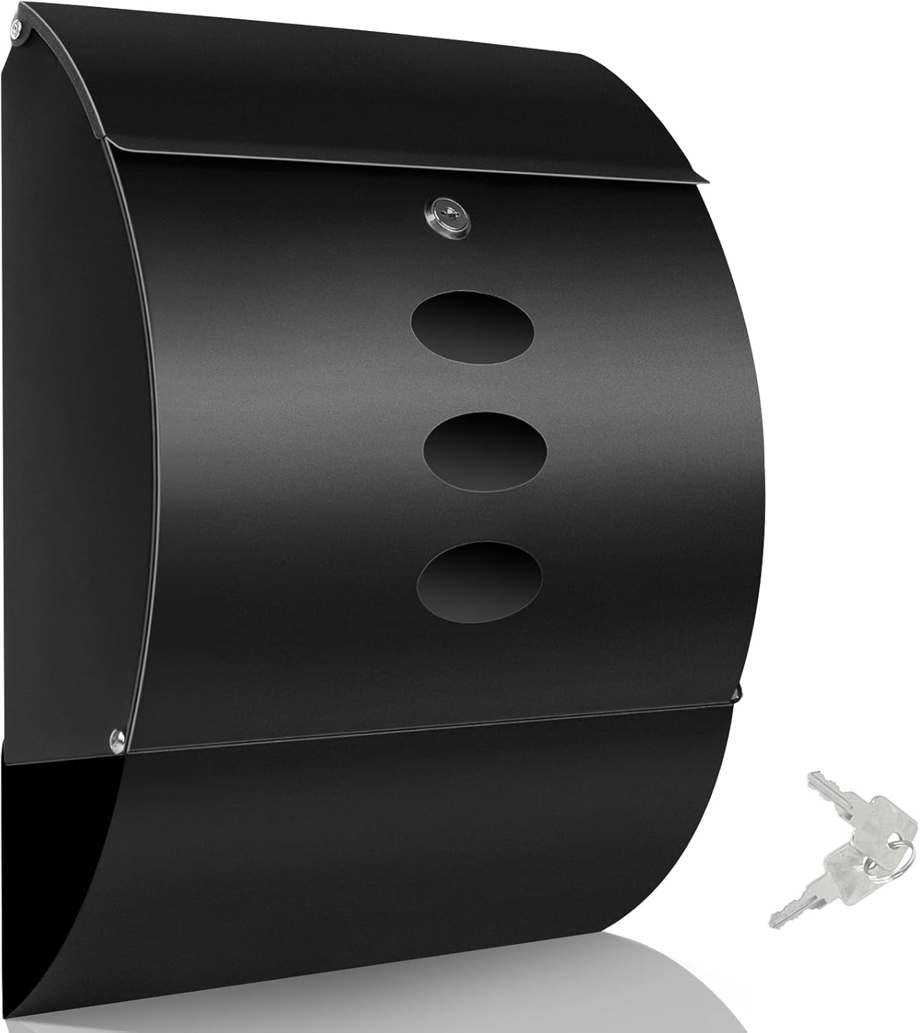 Pyoimmne Wall Mount Mailboxes, Large Capacity Mail Box, Locking Mail ...