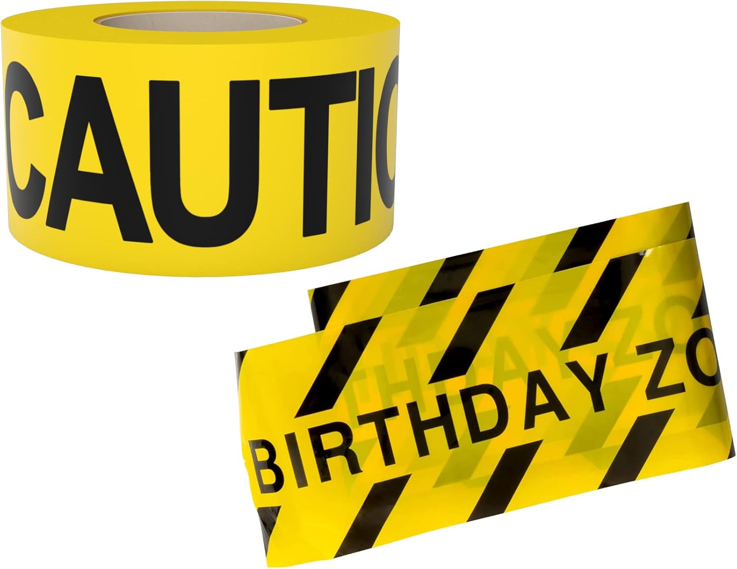 Amazon.com: Birthday Zone Party Tape • 3 in. Wide X 100 Ft. Long ...