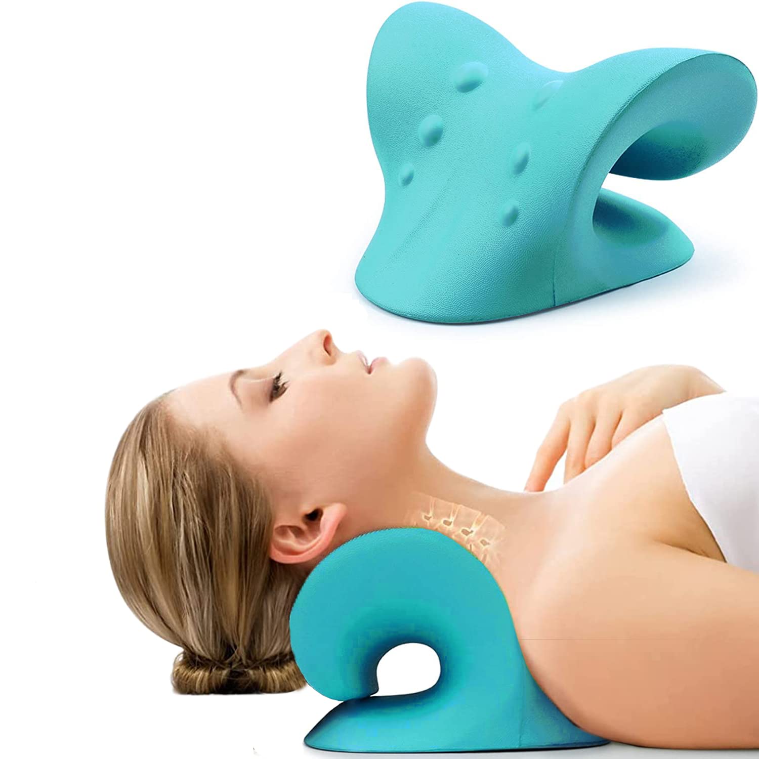 MilkShot Neck Stretcher, Neck and Shoulder Relaxer, Neck Cloud ...