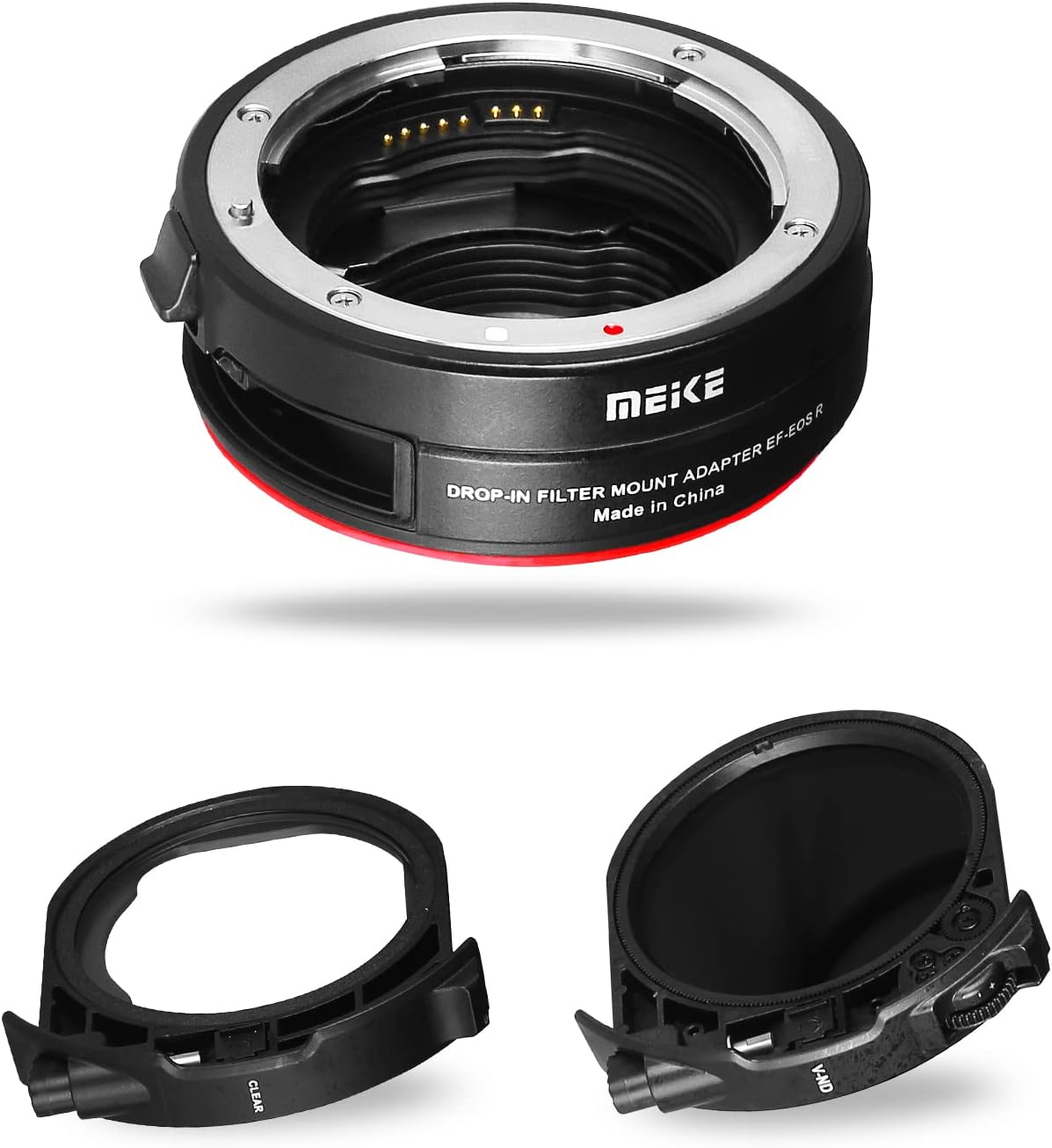 Amazon.com : Canon Drop-in Filter Mount Adapter EF-EOS R with Variable ...