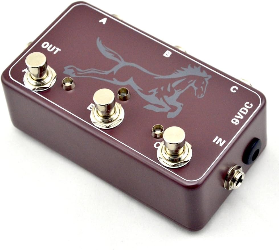 Amazon.com: LANDTONE Hand Made Triple Effects Loop Pedal Switcher ...