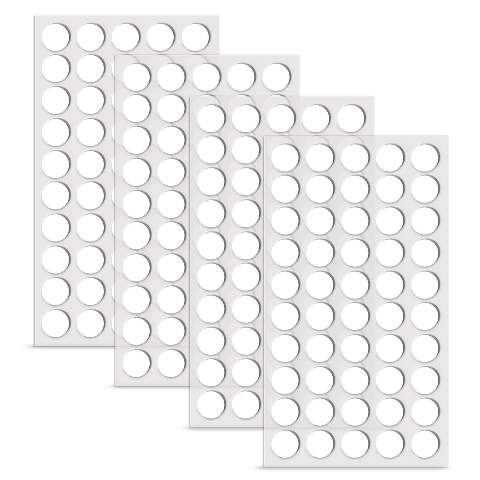 Double Sided Adhesive Dots, 200 Pcs Strong Adhesive Transparent Dots ...