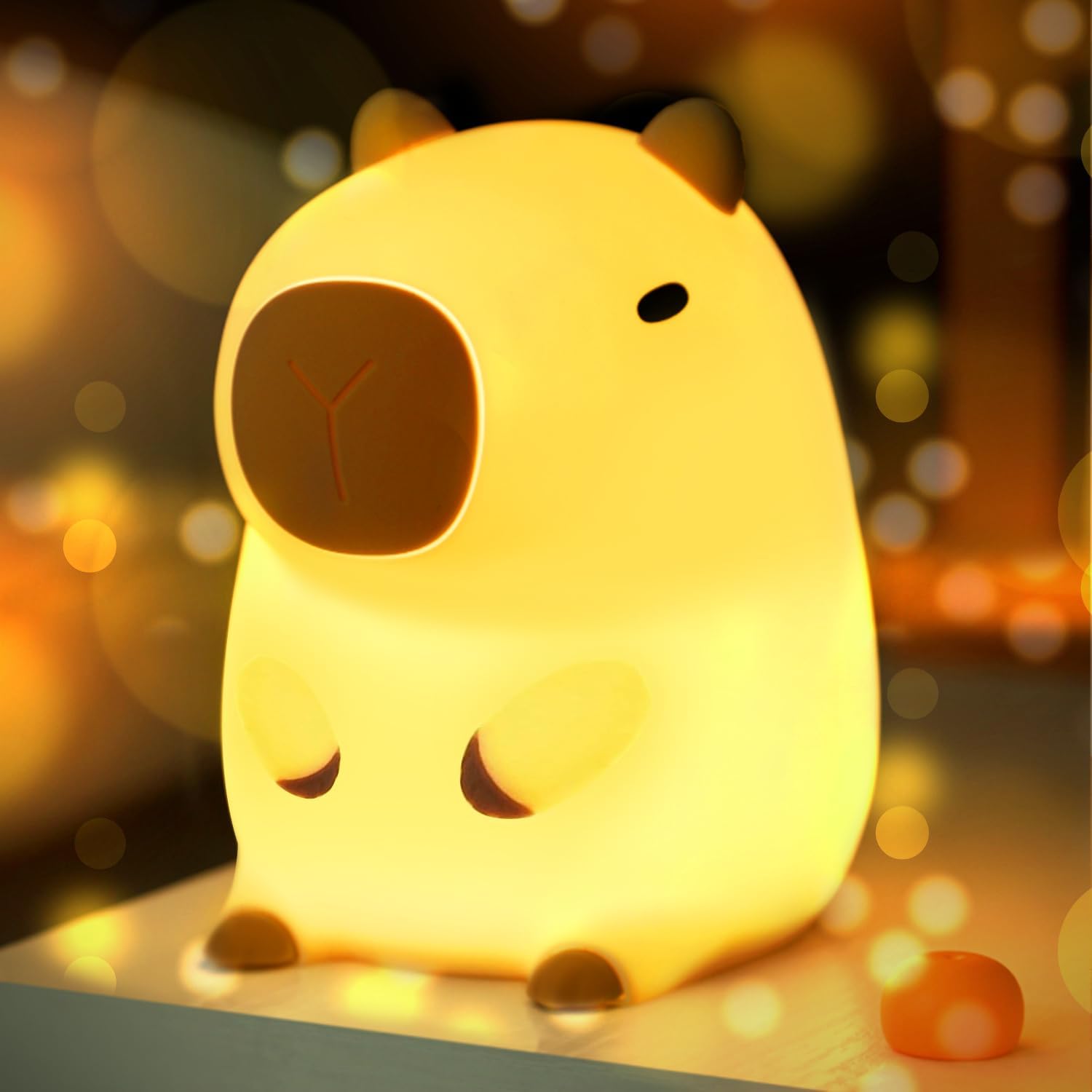 Cute Night Light - Capybara Led Lights - Animal Lamp | USB Rechargeable ...