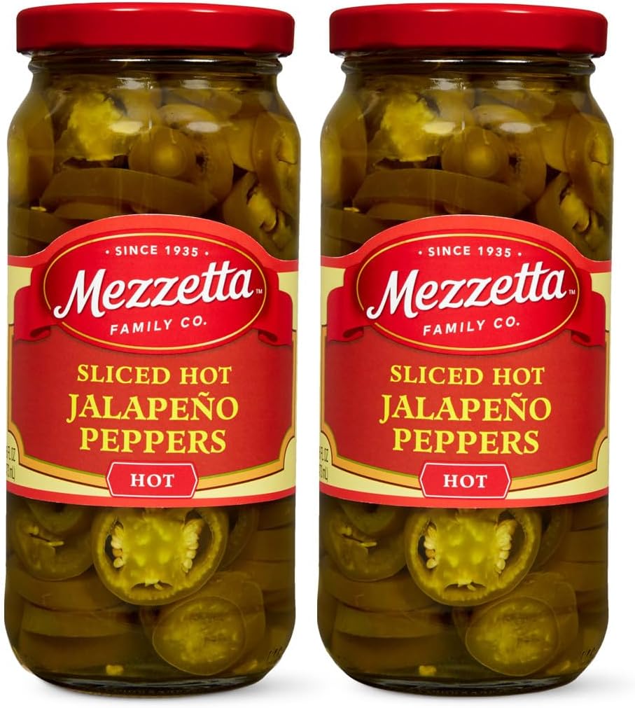 Amazon.com : Mezzetta Sliced Hot Jalapeno Peppers | Kosher, Gluten Free ...