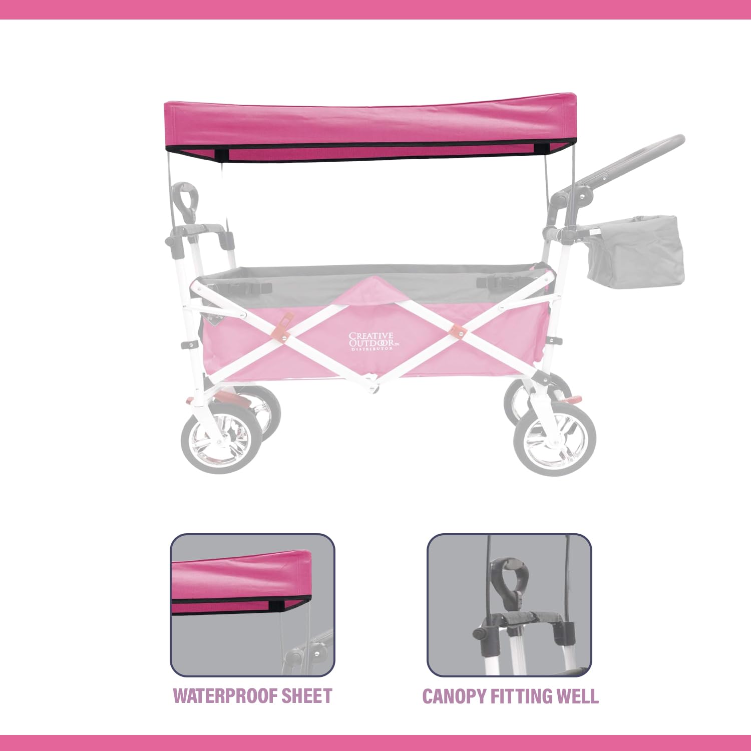 Snapklik.com : Creative Outdoor Distributor Removable Canopy For Push ...