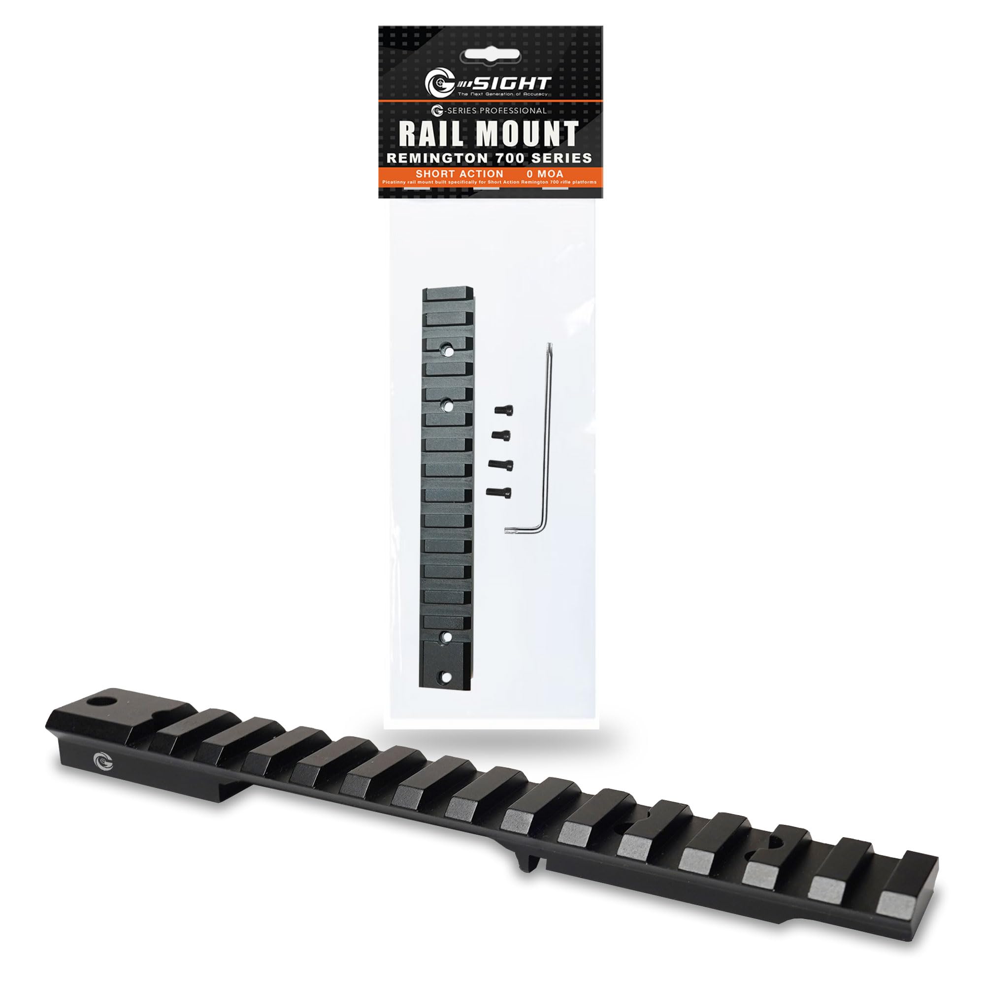 Snapklik.com : Remington 700 Picatinny Rail Mount Scope Base 0 MOA ...