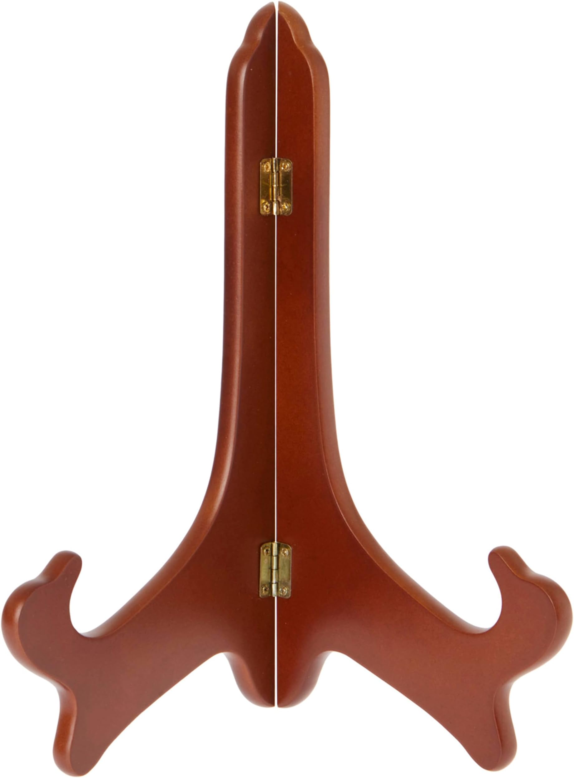 Amazon.com: Bard's Hinged Walnut MDF Wood Plate Stand, 11" H x 8.5" W x ...