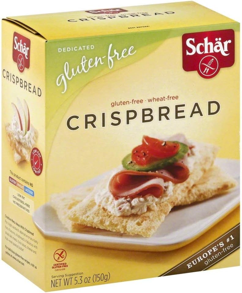 Amazon.com: Schär Gluten Free Crispbreads, 150 g : Grocery & Gourmet Food